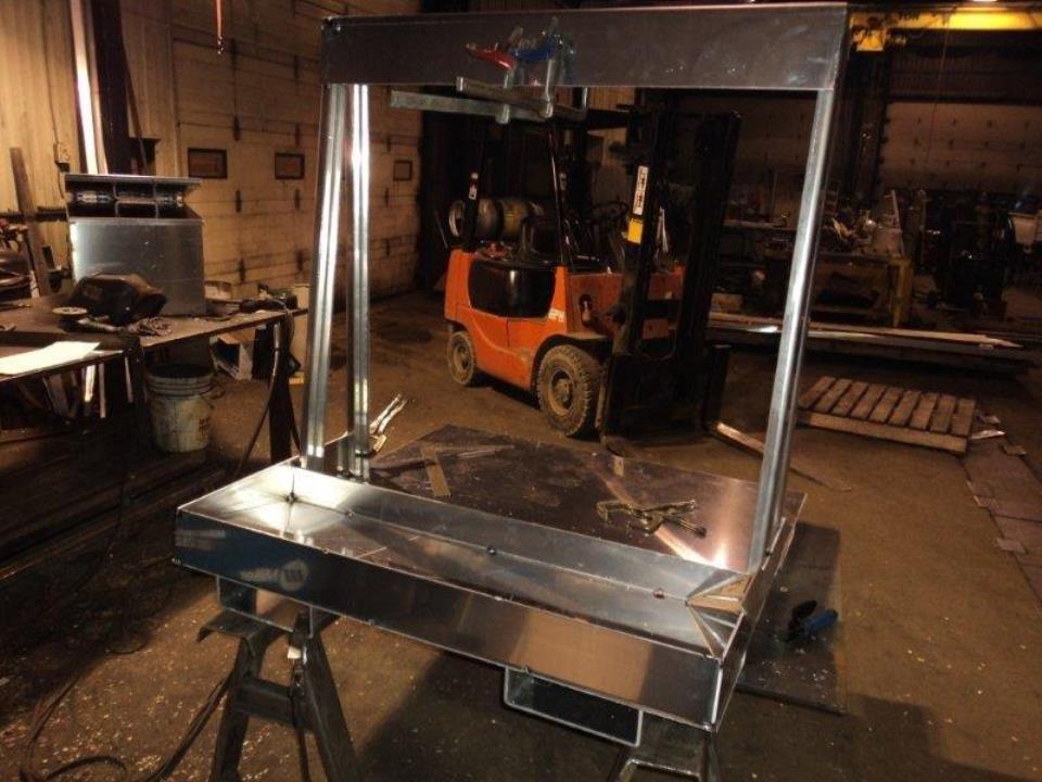 Aluminum Rod Rack with Bit Box