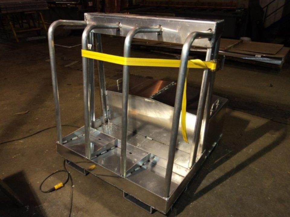 Aluminum Rod Rack with Bit Box