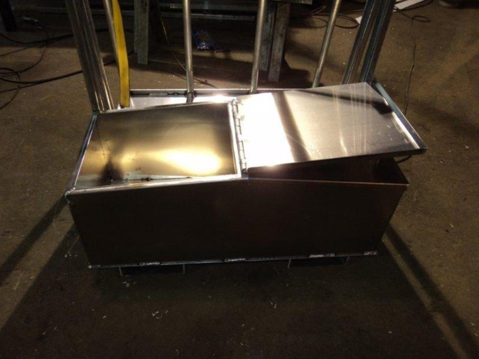 Aluminum Rod Rack with Bit Box