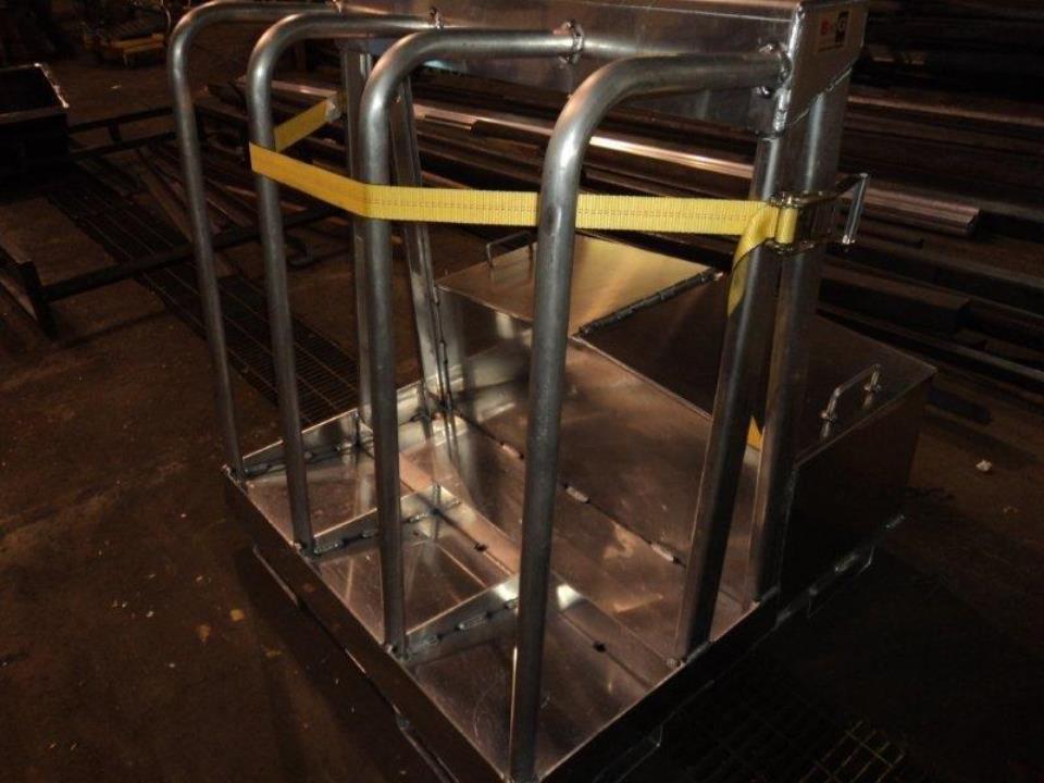 Aluminum Rod Rack with Bit Box