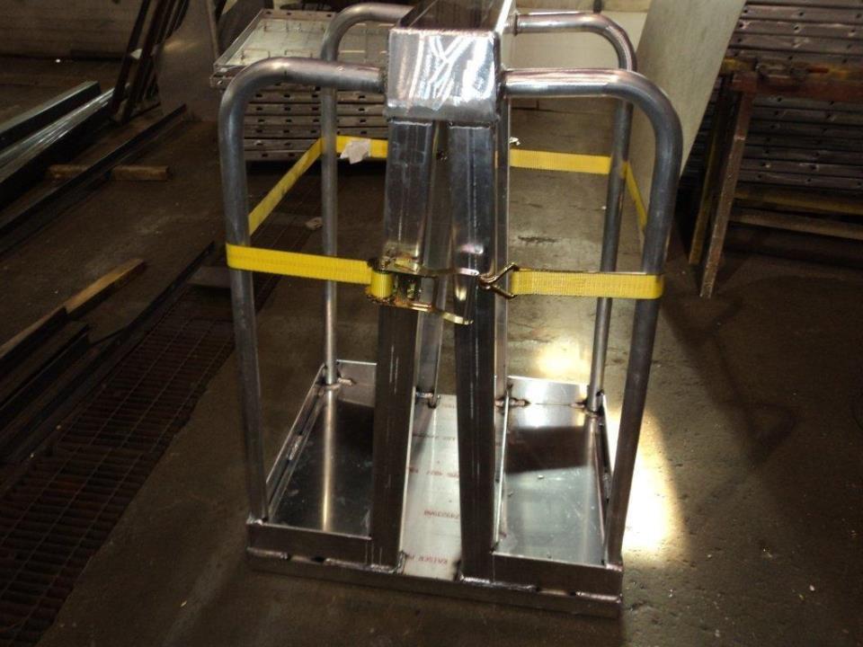 Aluminum Rod Rack with Bit Box