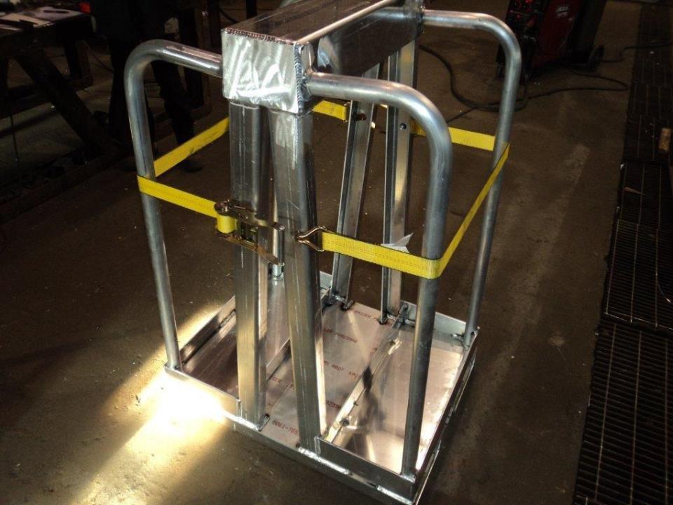 Aluminum Rod Rack with Bit Box