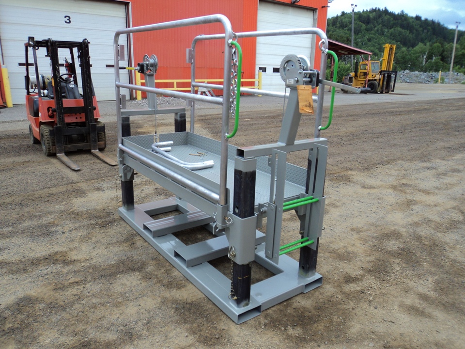 Small Adjustable Height Platform