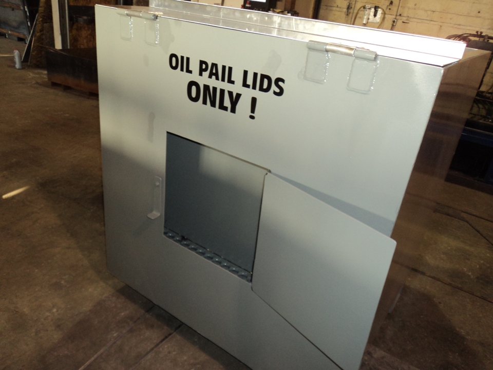 Waste Oil Pail Skid